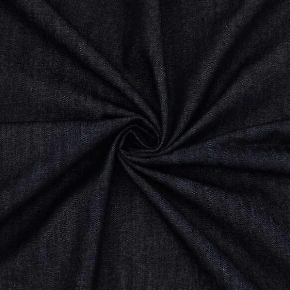 Premium Unstitched 100% Cotton Black 19 OZ Denim Fabric