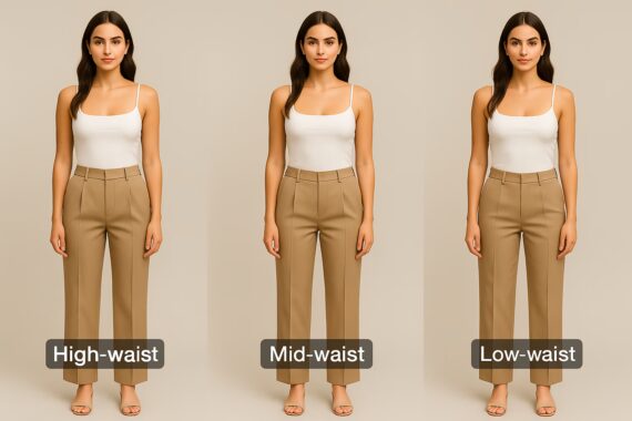 Difference Between high, mid and low waist pants - Bigreams